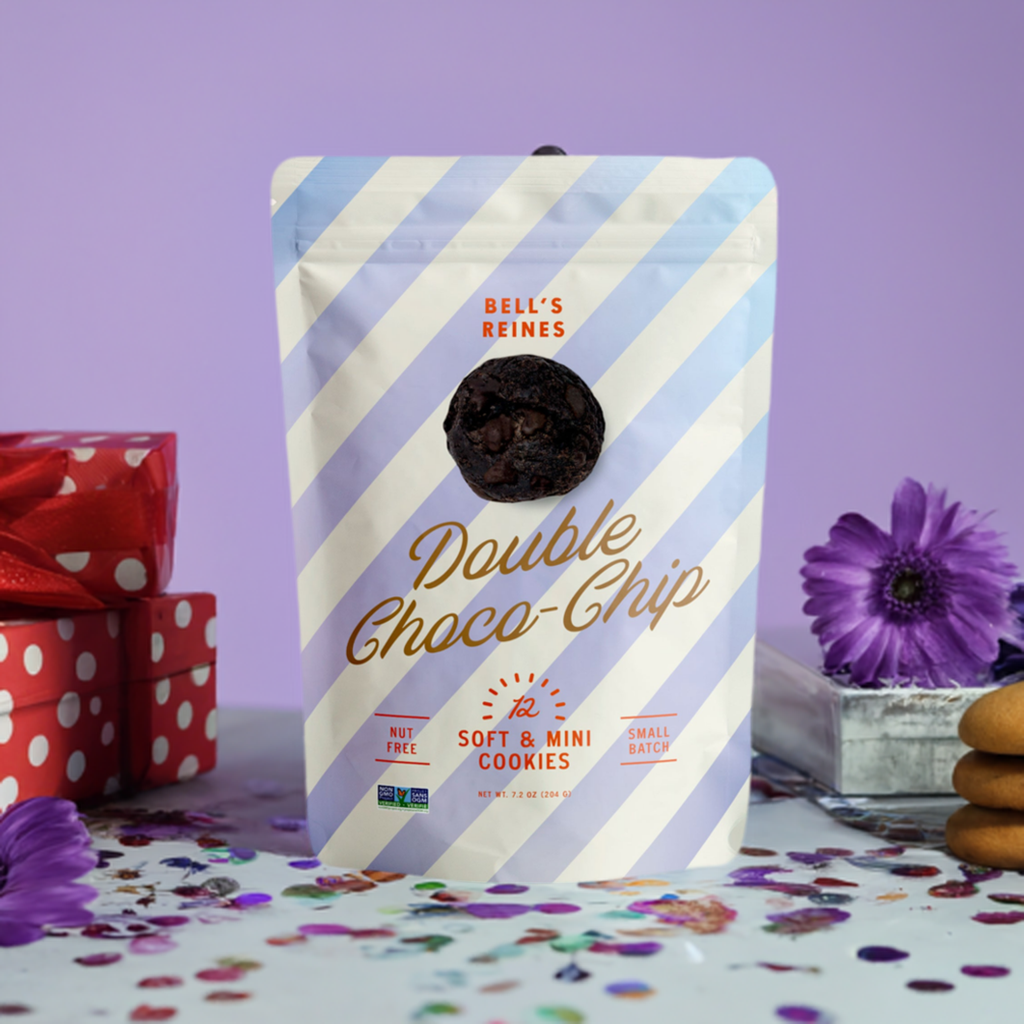The Best Double Chocolate Chip Cookies - Bell's Reines Mini Cookies ...